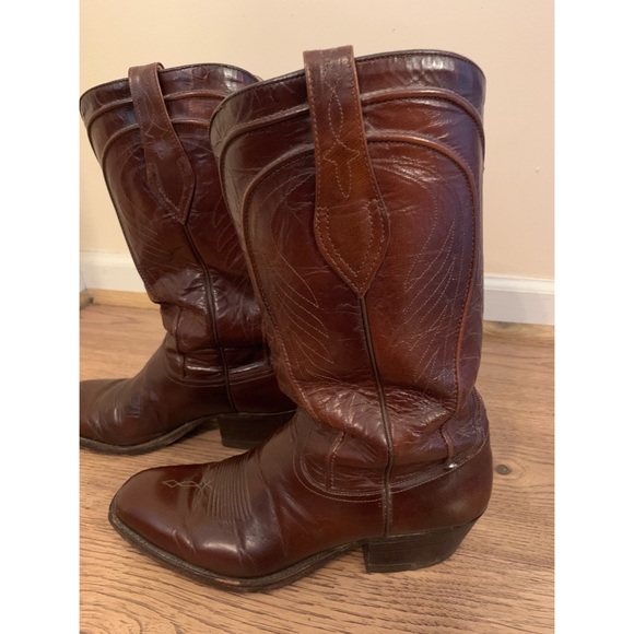 Dan Post | Shoes | Dan Post Style 6683 Cordovan Western Boots Sz 85 ...